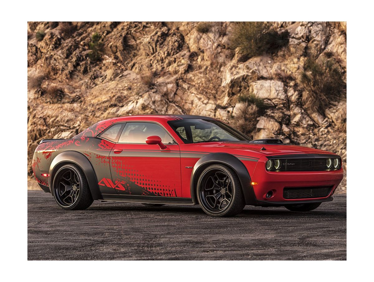 AVS® Dodge Challenger Fender Flare Kit | Husky Liners