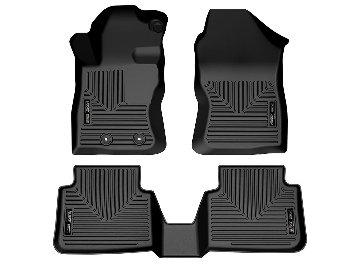Husky Liners Front & Second Seat Floor Liners - 3 Piece 95451 | Husky ...