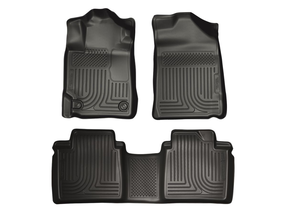 Husky Liners Front & Second Seat Floor Liners - 3 Piece 98511 | Husky ...